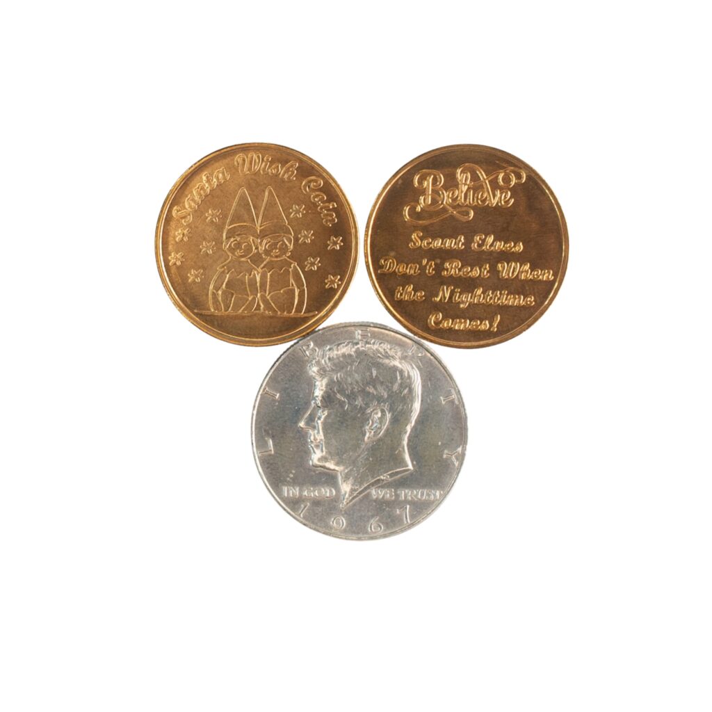 Tokens, Brass - Santa's One-Stop Shop