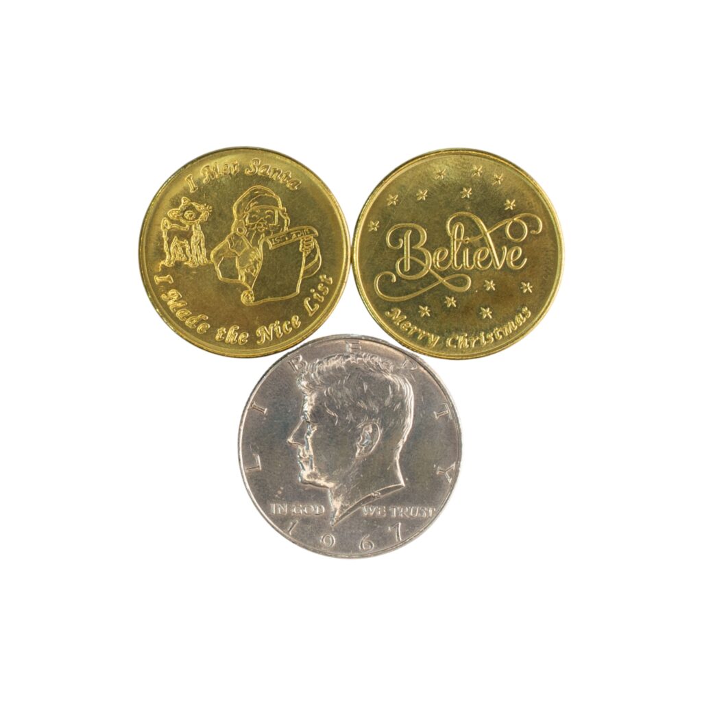 Tokens, Brass - Santa's One-Stop Shop