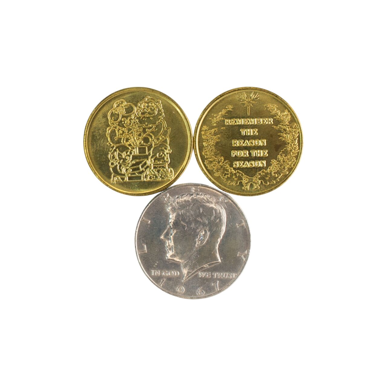 Tokens, Brass - Santa's One-Stop Shop