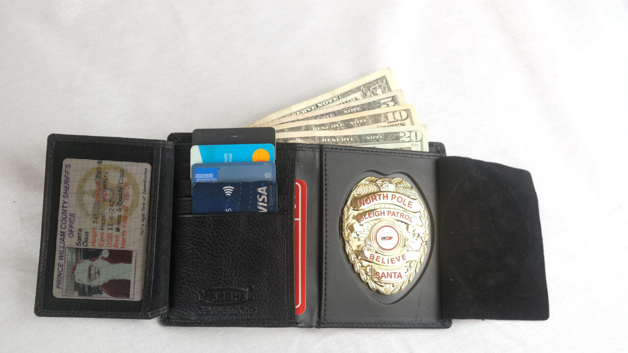 Badges and Badge Wallets - Santa's One-Stop Shop