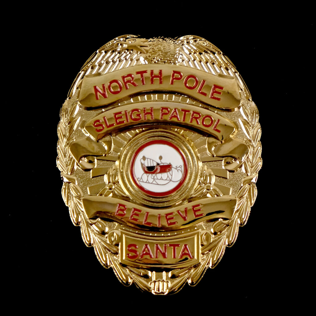 Badges and Badge Wallets - Santa's One-Stop Shop