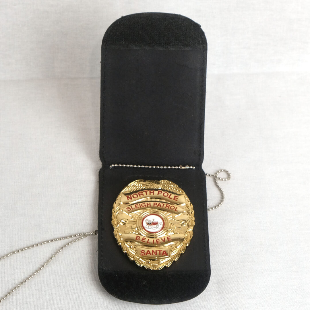 Badges and Badge Wallets - Santa's One-Stop Shop